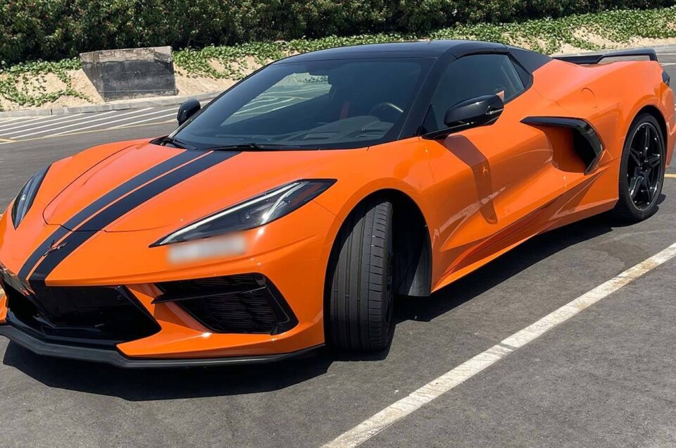 Chevrolet Corvette C8 Convertible Rental Dubai - X Car Rental