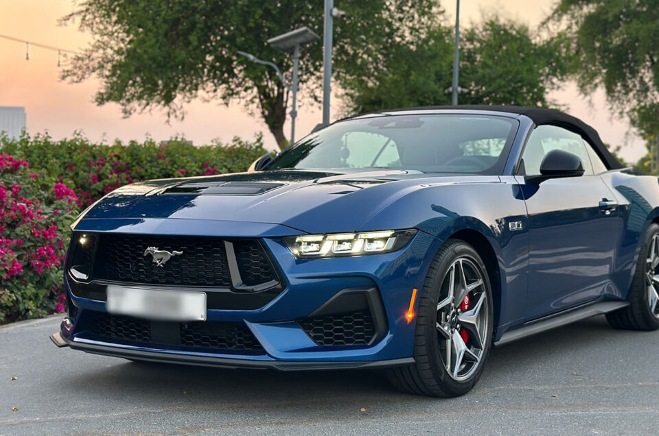 Ford Mustang Covertible 5.0 Rental in Dubai - X Car Rental